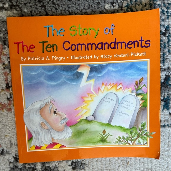 Other | Christian Childrens Book The Story Of The Ten Commandments ...